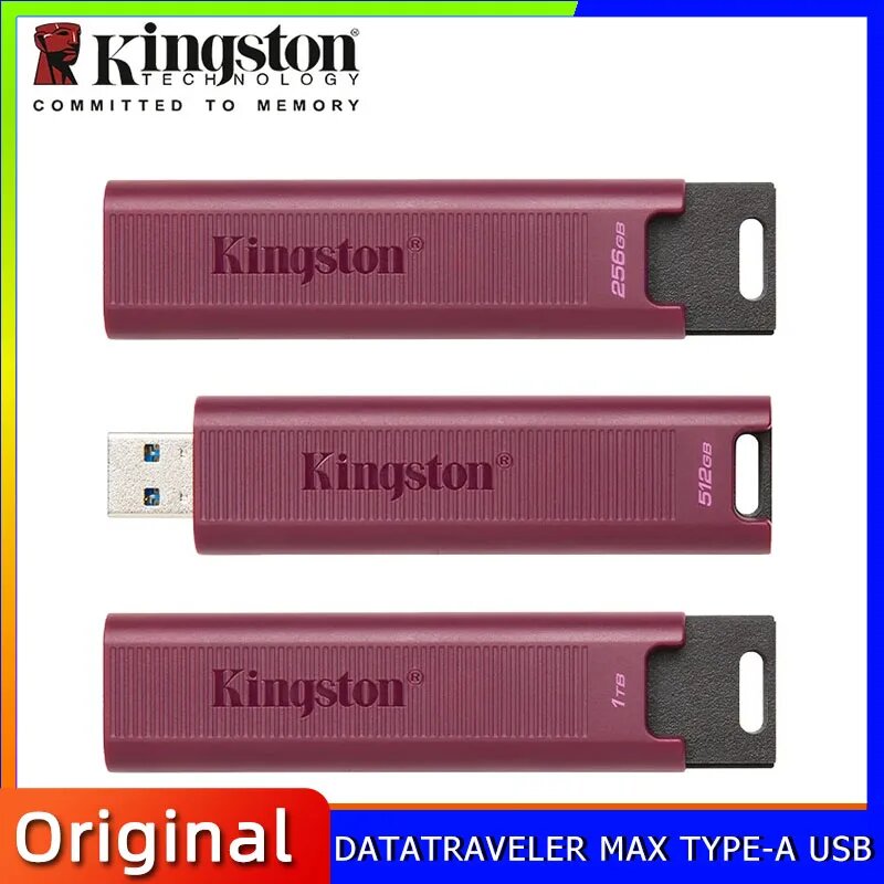Kingston DataTraveler Max 1 ТБ красный