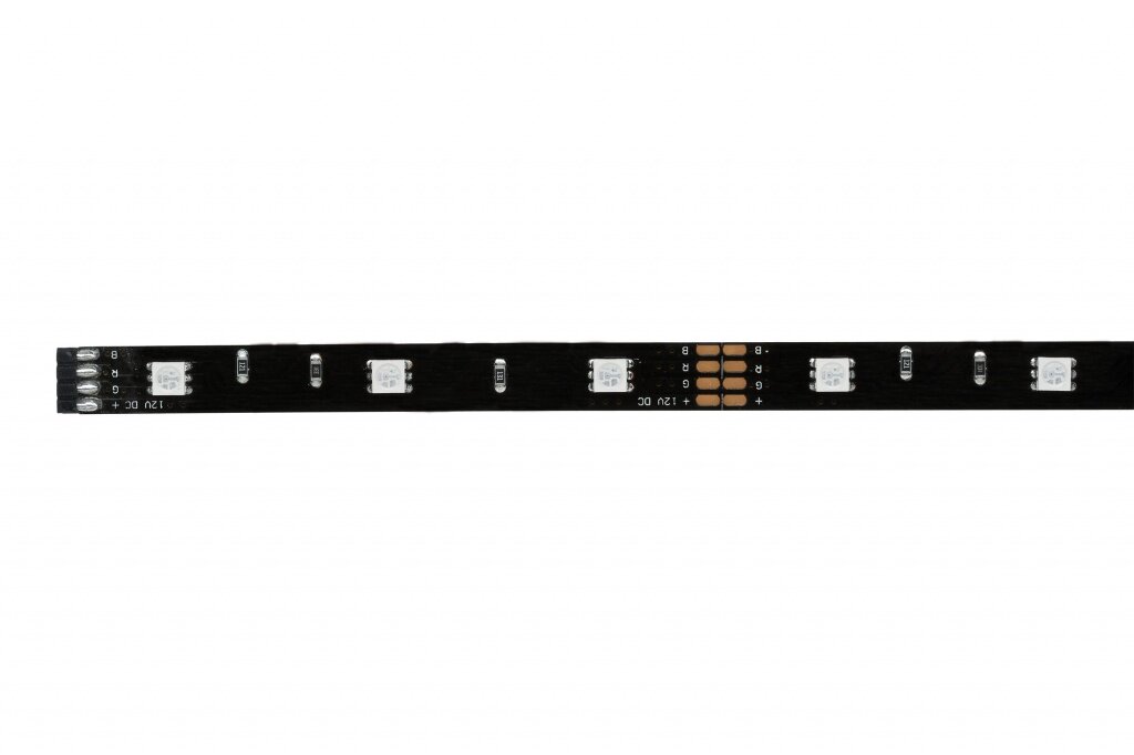Лента светодиодная Paulmann YourLED ECO Stripe RGB 1м 7.2Вт 205Лм 12V Без покрытия Диммируемая 70460
