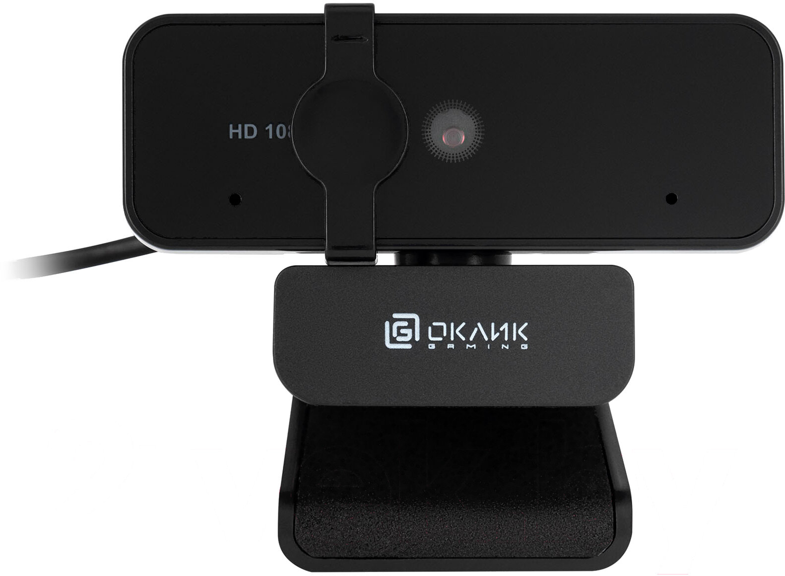 Камера Web OKLICK оклик OK-C21FH черная 2Mpix 1920x1080 USB2.0 с микрофоном