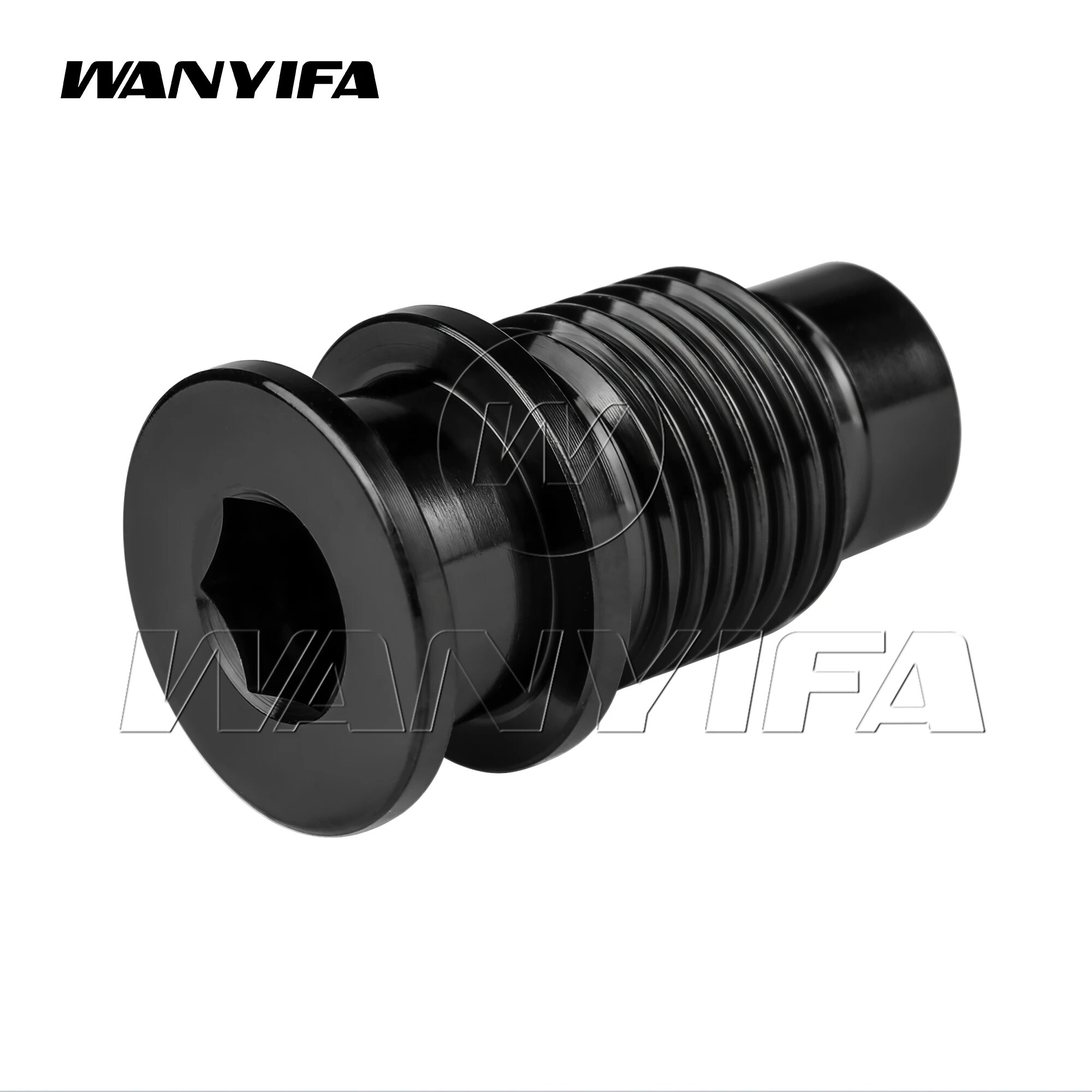 Болты Wanyifa M10x20,5 мм, черные