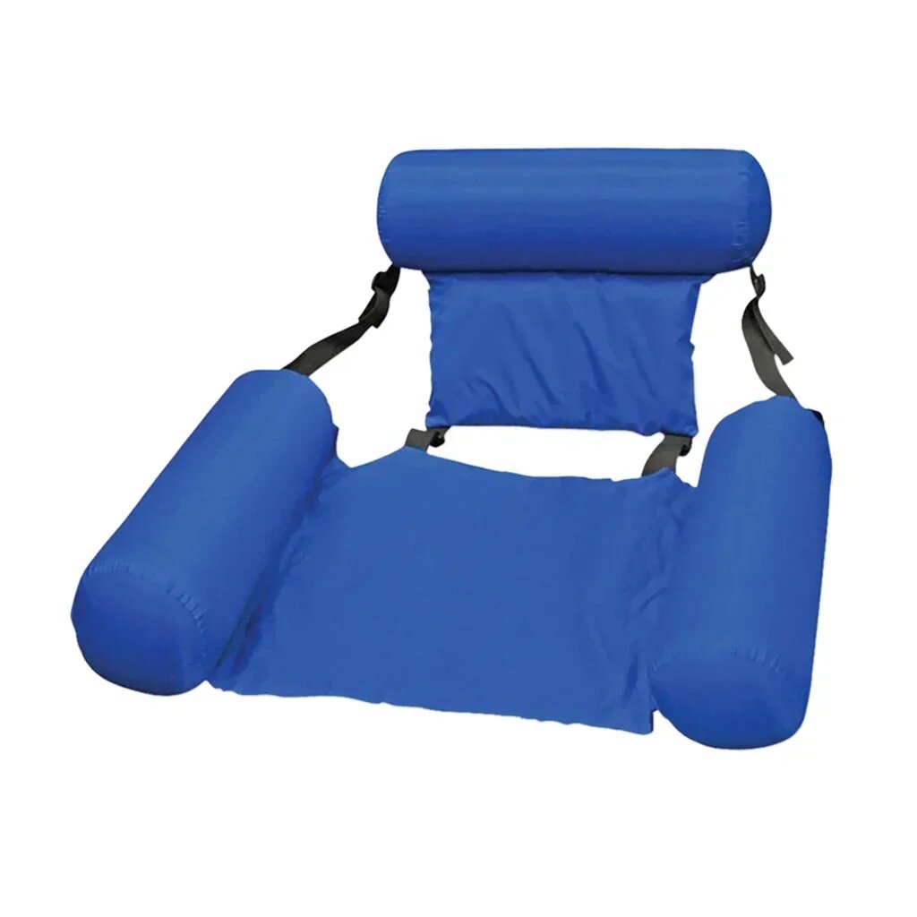 Надувной гамак Summer Hammock Lounge Chair Dark Blue