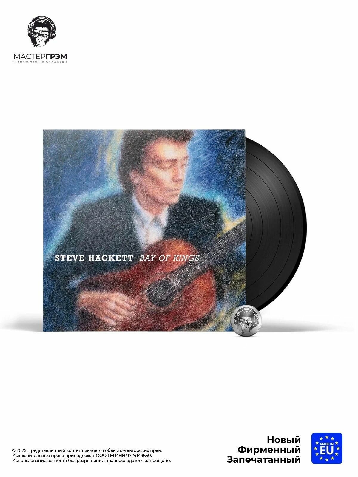 Виниловая пластинка Steve Hackett - Bay Of Kings (LP) 2024