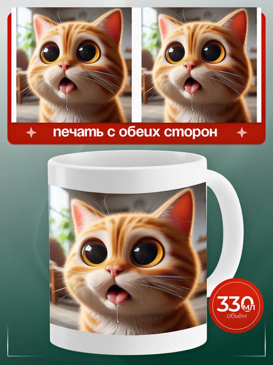 Кружка Кошечка, Котик