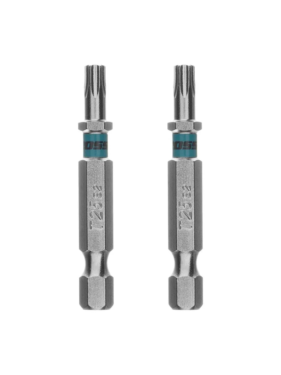 Бита Torx шестигранная 25х50 мм сталь S2 2 шт.