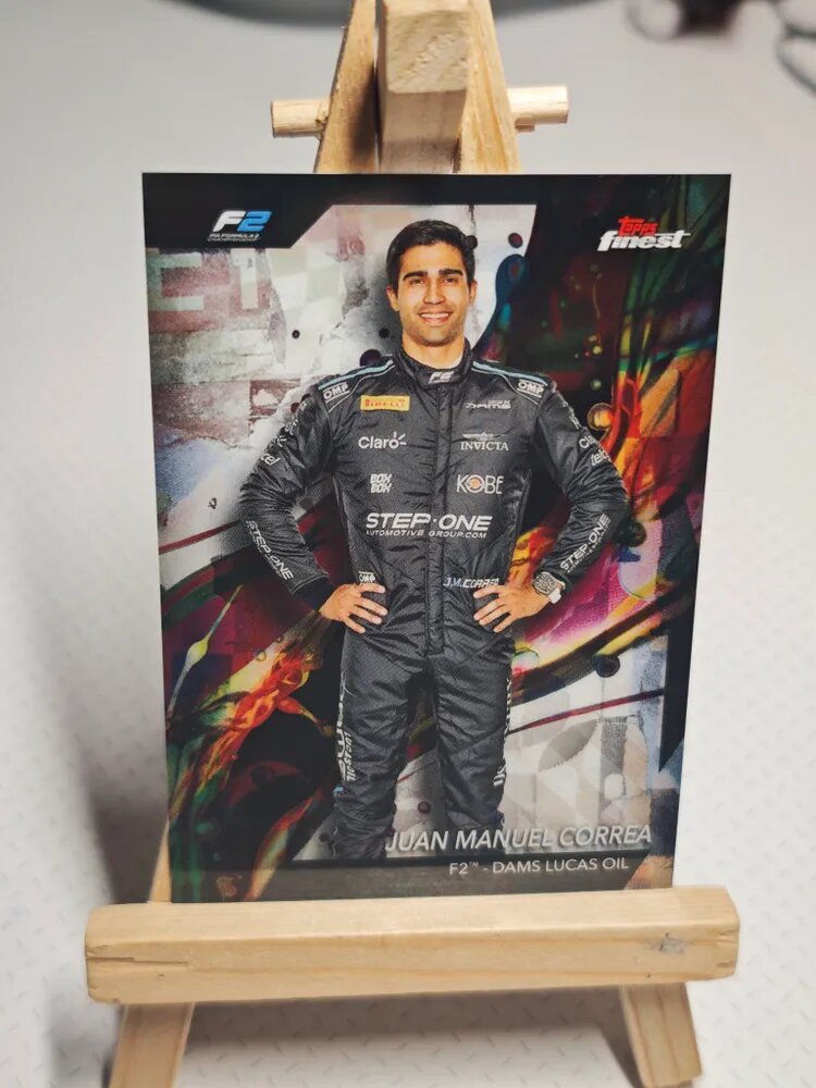2024 Topps Finest Набор карточек для коллекционирования F1 CORREA 34
