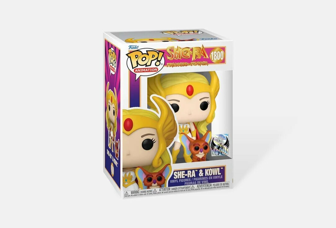 Funko POP! Animation She-Ra Princess of Power 40Th She-Ra & Kowl Фигурка 1 шт