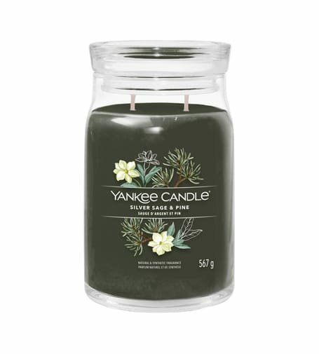 Свеча Yankee Candle Silver Sage & Pine 567 г