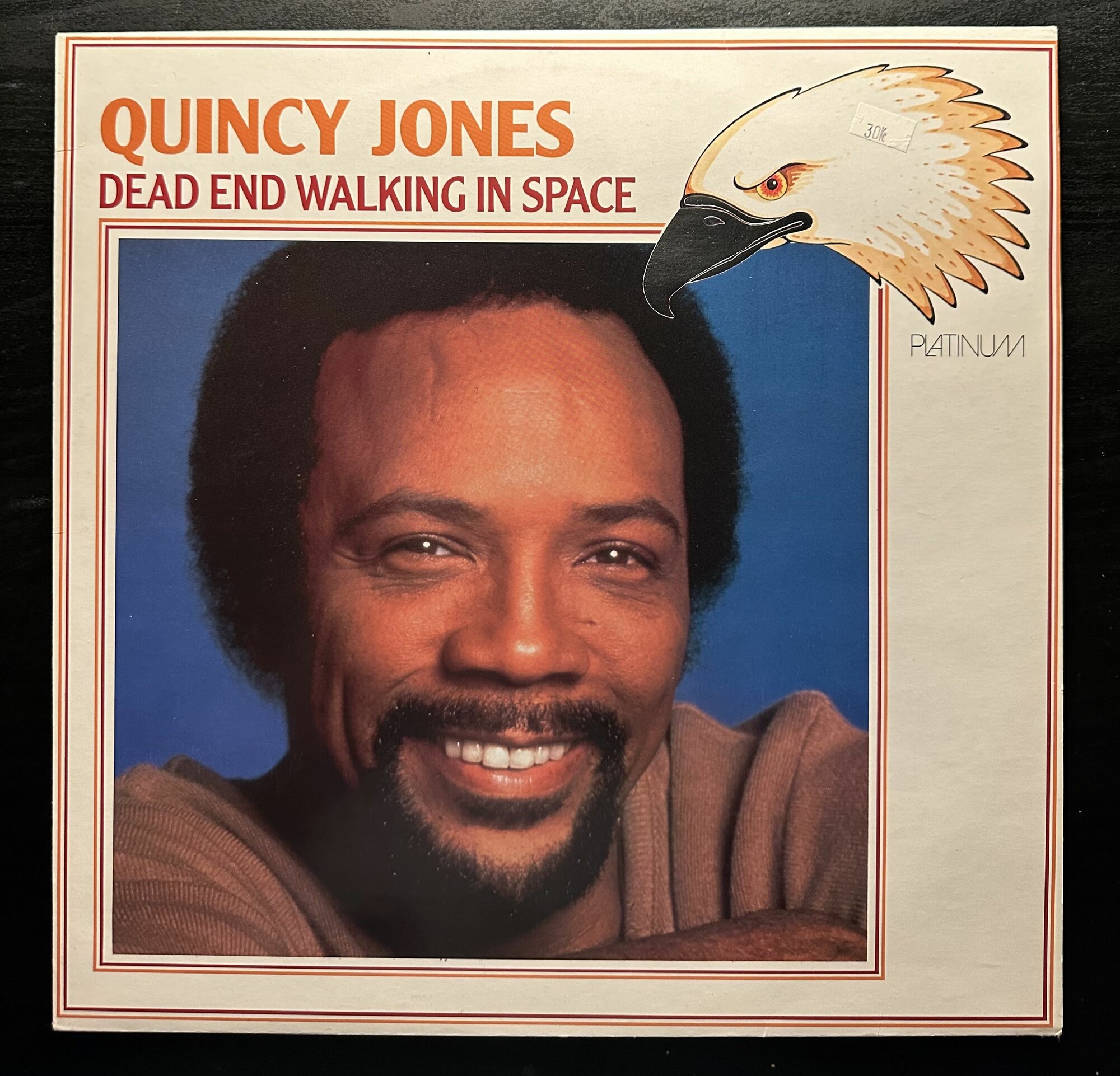 Виниловая пластинка Quincy Jones Dead End Walking In Space (Германия 1985г.)