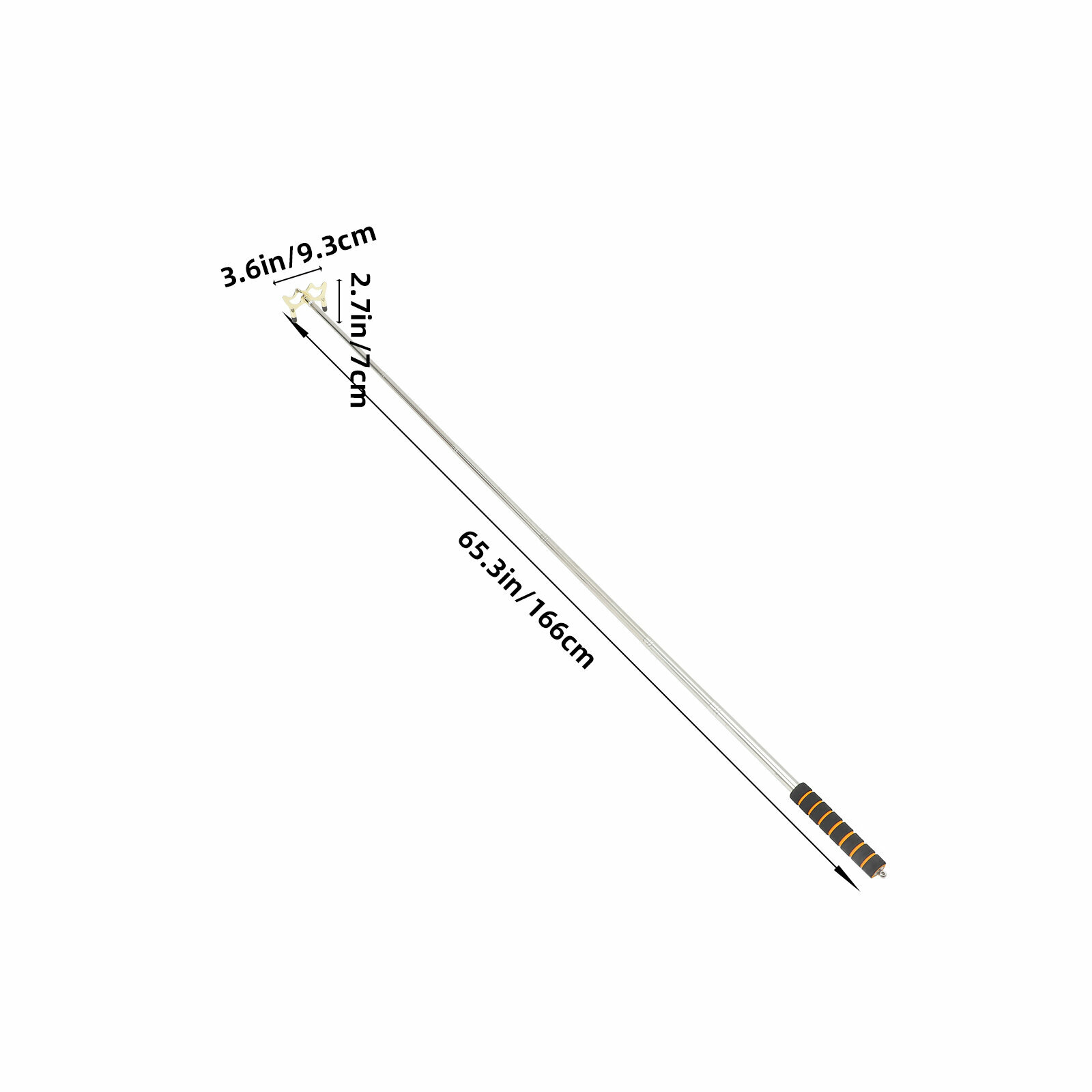 Держатель Кю Для Бильярда С Металлическим Мостиком 166.00X9.30X7.00Cm