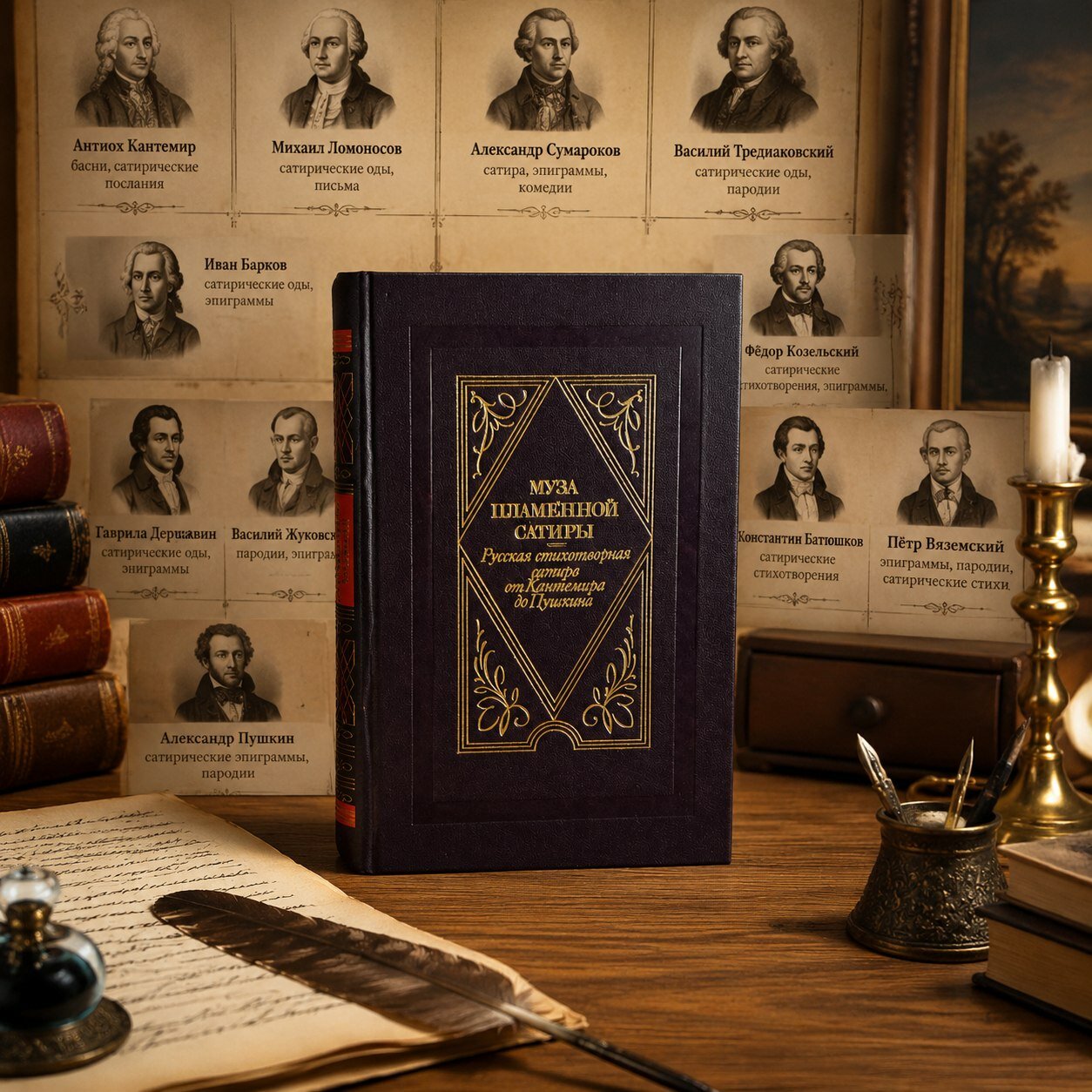 Муза пламенной сатиры. Русская стихотворная сатира от Кантемира до Пушкина, 1988
