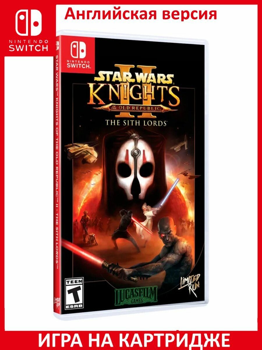 Игра Star Wars: Knights of the Old Republic II (2) The Sith Lords (Limited Run #158)Switch Картридж на Nintendo Switch Английская версия