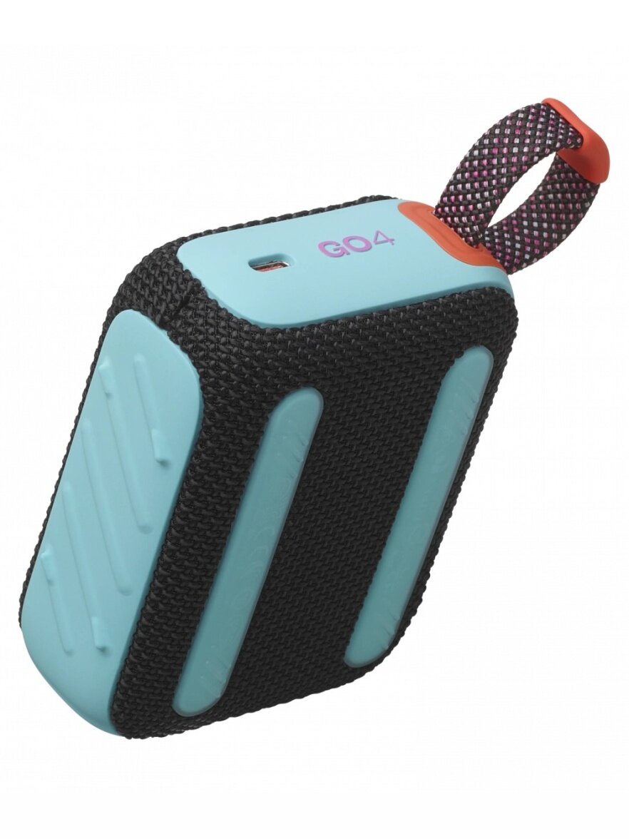 Колонка Jbl Go 4 black/orange — фото 1