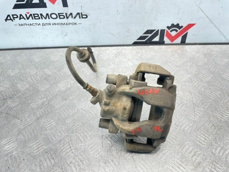 Суппорт тормозной Renault Logan 2014 410118579R L8MT K4M2842, передний левый (с пробегом)