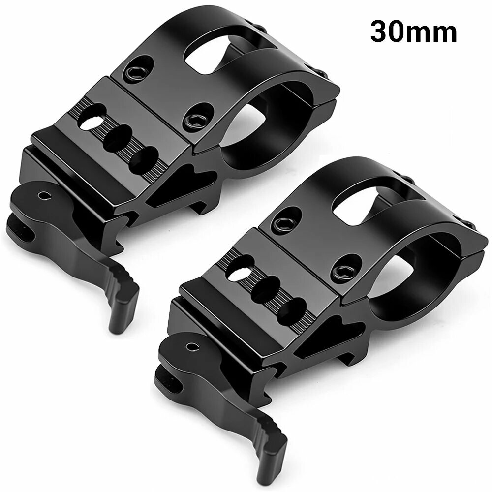 Адаптер крепления для фонаря и прицела на рейку Пикатинни 2Pcs 30mm Type 2