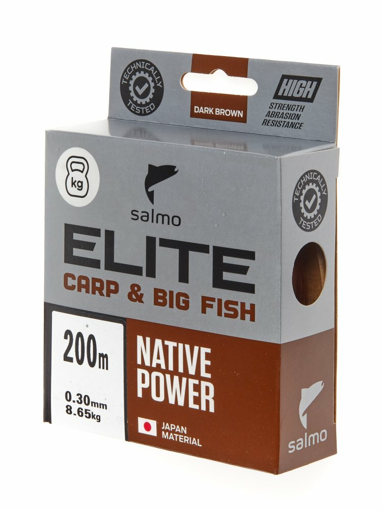 Леска монофильная Salmo Elite CARP & BIG FISH 200/030