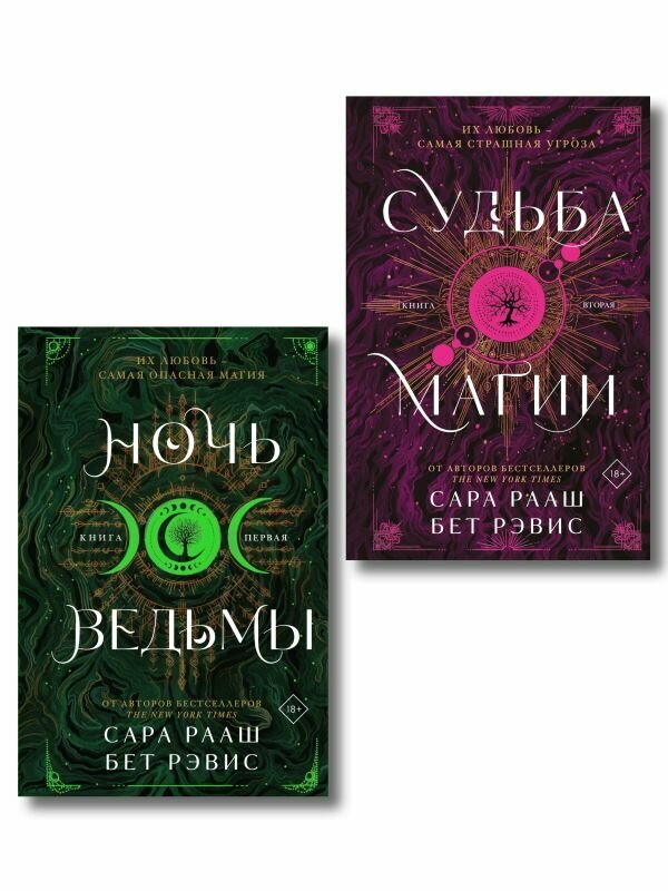 Like Book Комплект из 2-х книг Ночь ведьмы Судьба магии, 2026 г