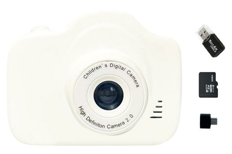 Детский цифровой фотоаппарат унисекс YUANJIXING 5895738, Cameras+32G Internal Memory Card+Card Reader+Android Phone Transfer