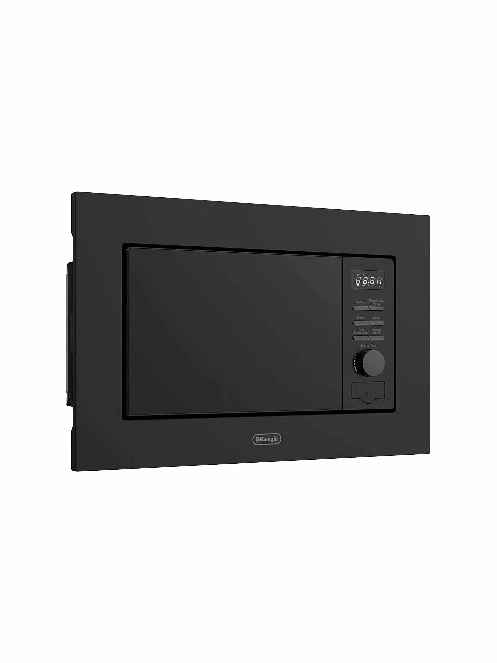 Встраиваемая микроволновая печь Delonghi DMO 20NB MATERO, 20 л, 700 Вт, 5 режимов, гриль