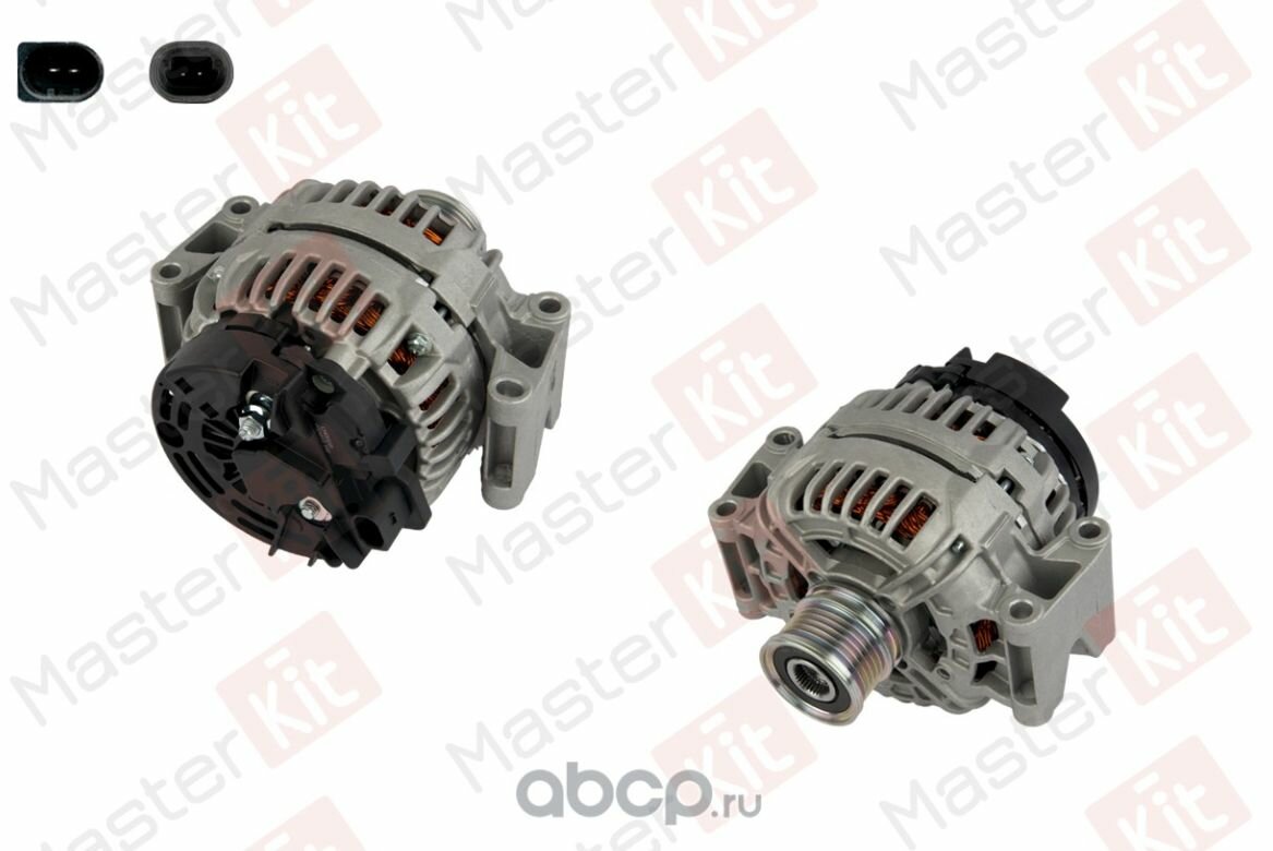 Генератор Chevrolet Spark 2005-, Daewoo Matiz 2003-, Daewoo Kalos 2003- 14V/70A, MasterKit 77AL009