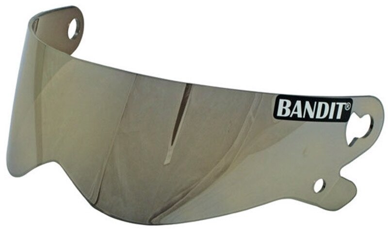 Визор Bandit X2 для мотошлема Bandit XXR, Bandit Crystal, Bandit RX8, Bandit Superstreet II золотой иридий