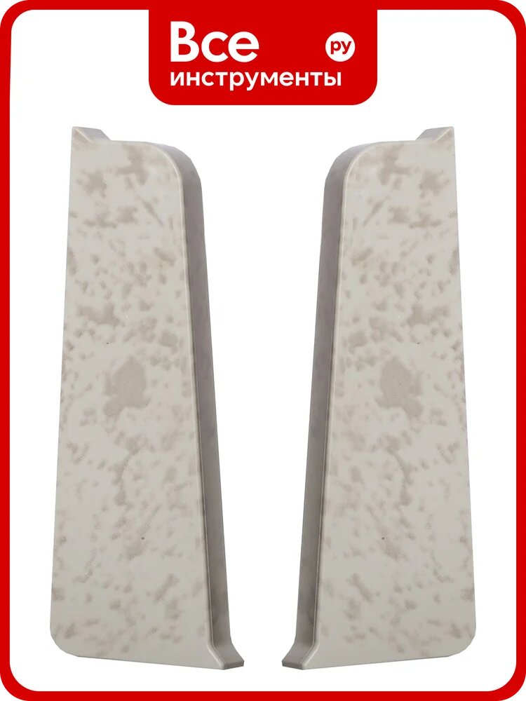 Заглушки Bonkeel Style BS7003 (2 шт; левая+правая) 512284, ПВХ основание, серый цвет, коллекция