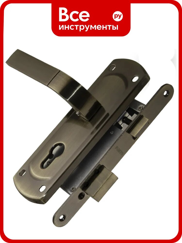 Врезной цилиндровый замок PUNTO KIT P25 5558 ORION AB W/B 41725 антивандальный для деревянных и металлических дверей