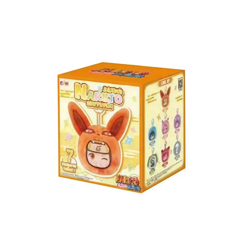 Оригинальный BANDAI Eaki Наруто Узумаки Наруто слепая коробка Shippuden Beast Party Series плюшевая кукла аниме персонажи милые игрушки в подарок