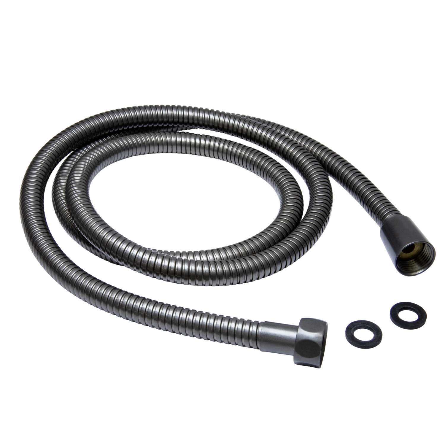 Шланг душевой MIXLINE МЛ-2-175/MIX-2-175 175 см имп/кон, EPDM, нерж. сталь графит (коробка) (557326)