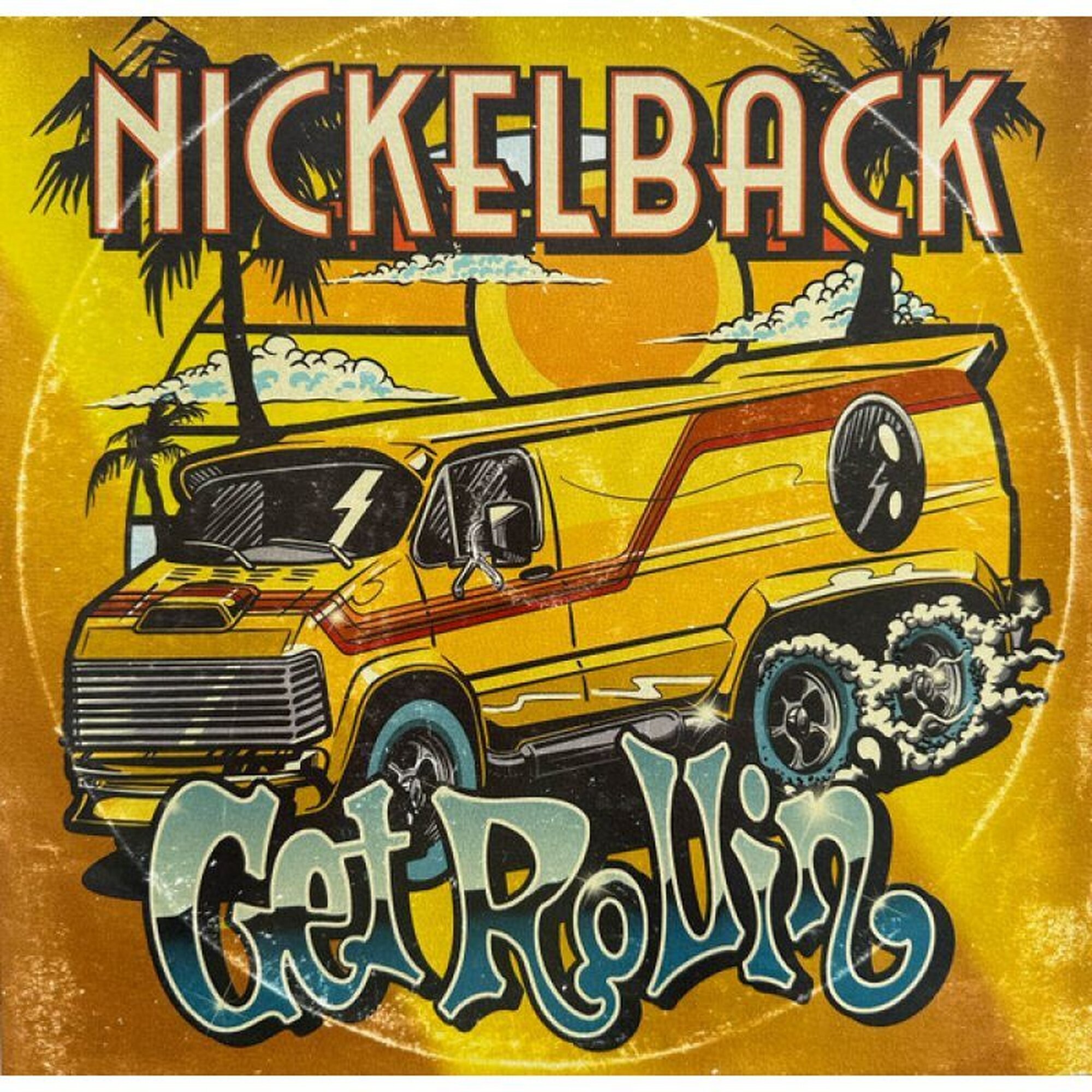 NICKELBACK - Get Rollin (LP, Orange Vinyl) Виниловая пластинка