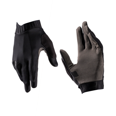 Велоперчатки женские Leatt MTB 1.0W GripR Glove (Stealth Black/Grey, M, 2026 (6026059952))