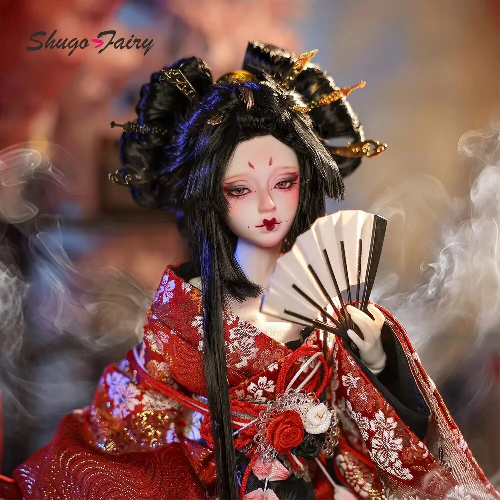 ShugaFairy Anubis E 1/4 Bjd Кукла Полный комплект одежды из парчи цвета Зефир