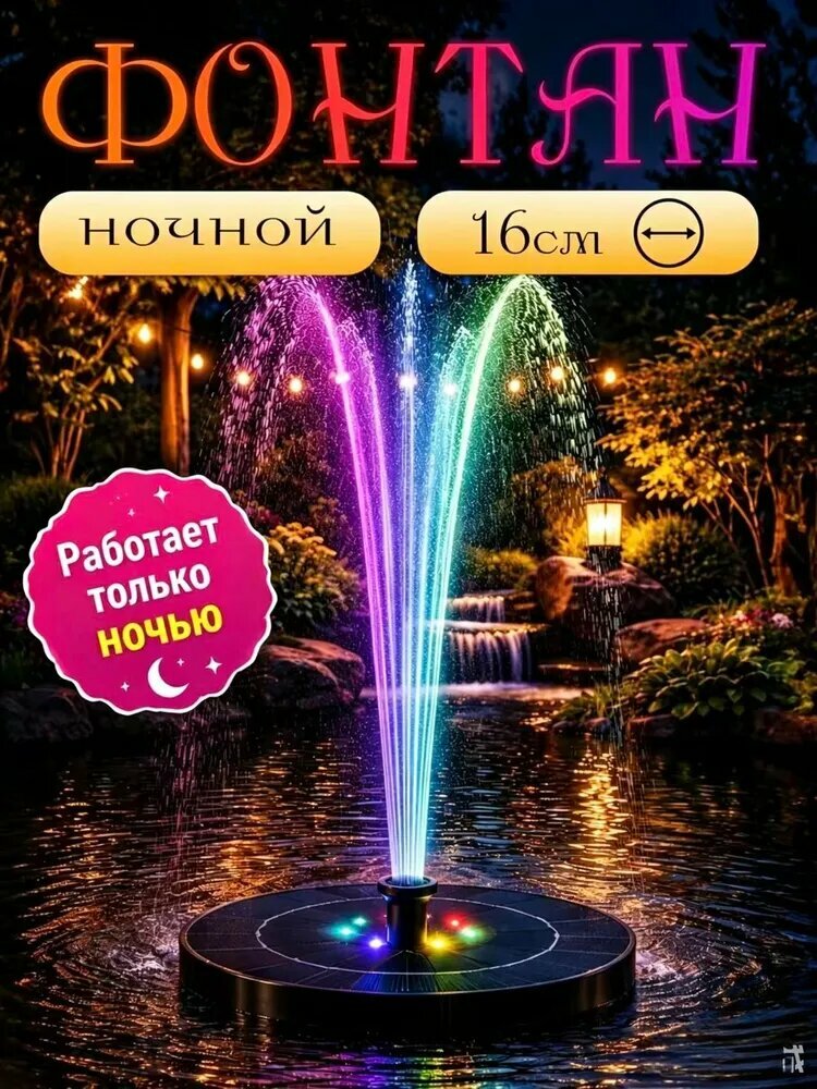 Фонтан садовый