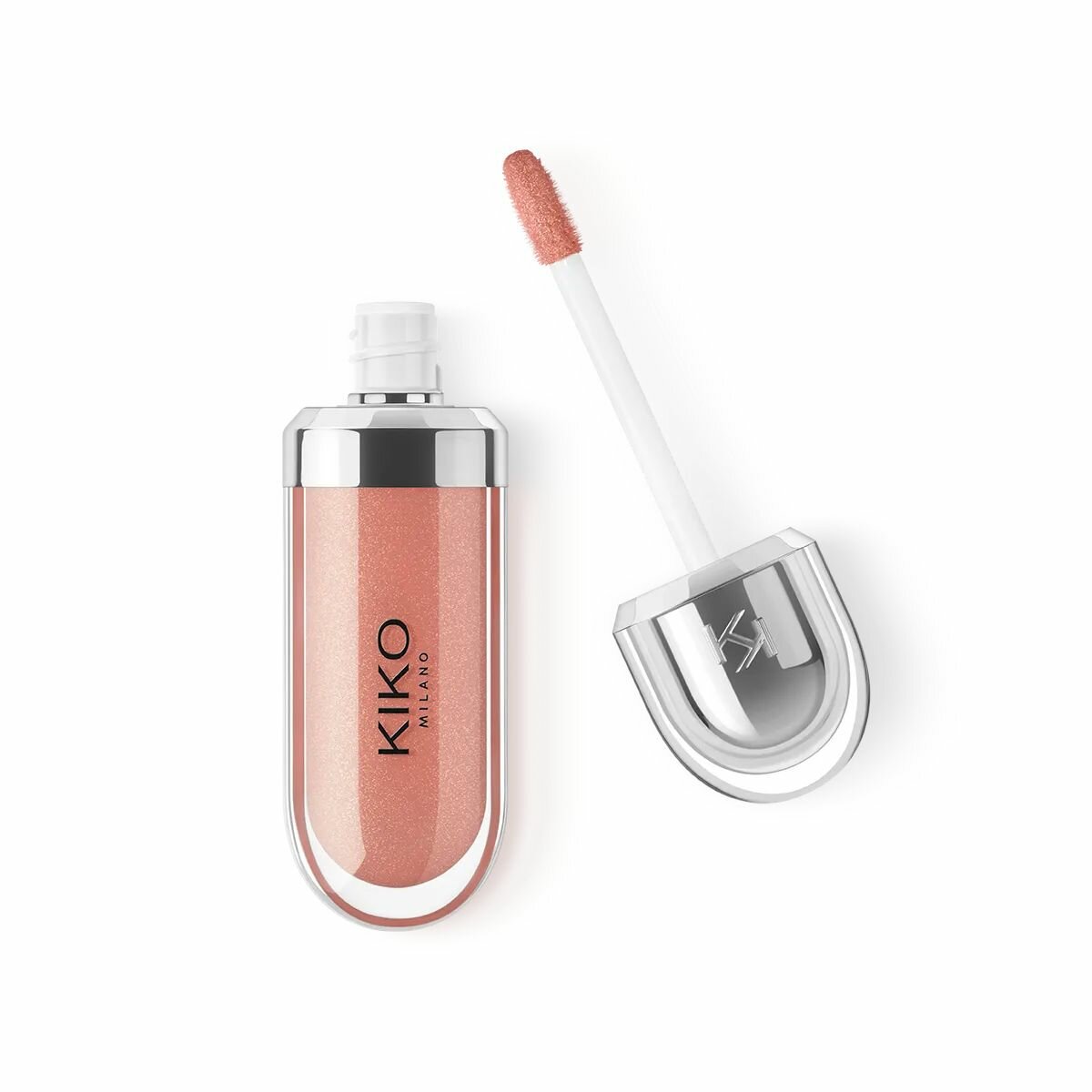 KIKO Блеск для губ оттенок 3d hydra lipgloss 19 Cream Cashmere 6.5мл