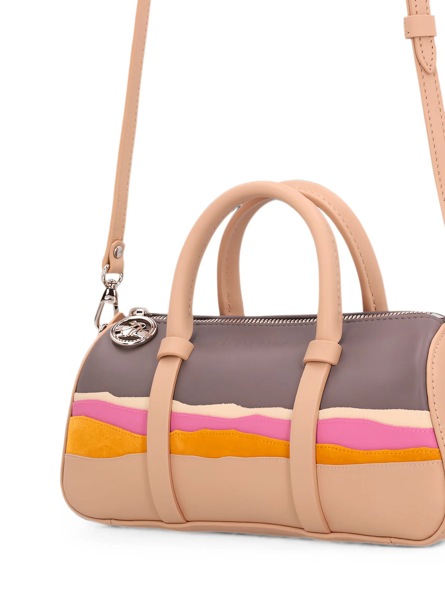 Сумка Longchamp X Caroline Hélain small patchwork holdall bag — фото 1
