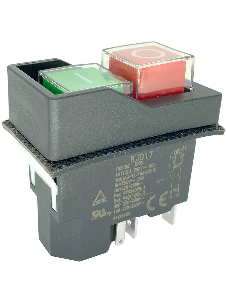 Электромагнитный переключатель DKLD DZ - 6 16 A 220 V Промышленный контактор 2500 Вт