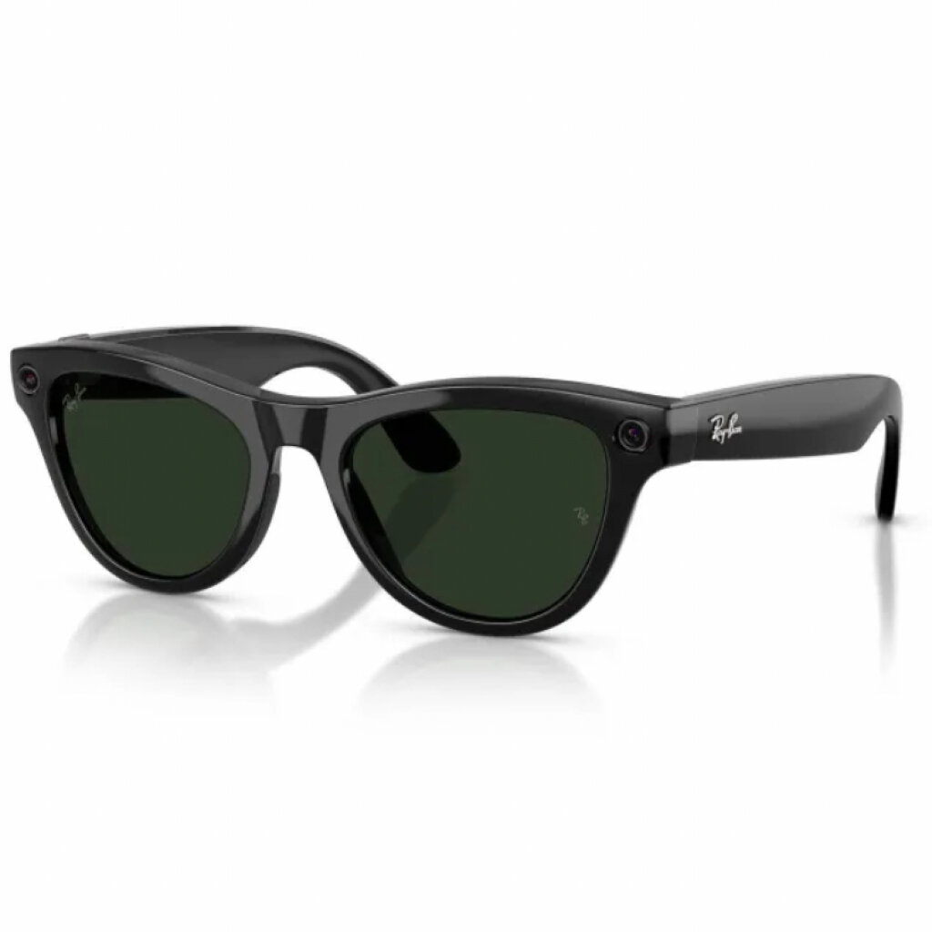Умные очки Ray-Ban Skyler, Shiny Black/Transition Graphite Green (150-52) gen 2