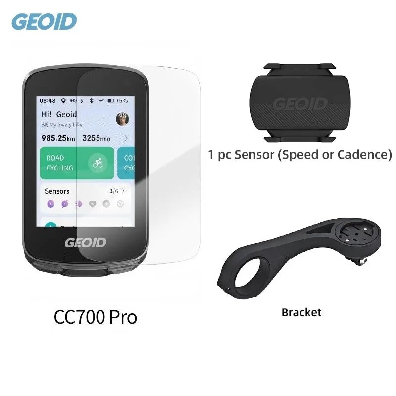 GEOID CC700 Pro Велокомпьютер CC700PRO with CS600
