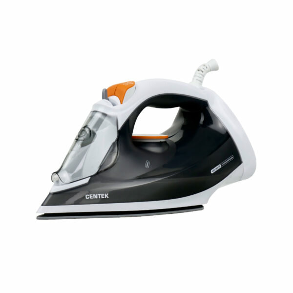 Утюг CENTEK CT-3301 белый, 2800 Вт, керамика, подача пара, паровой удар — фото 1