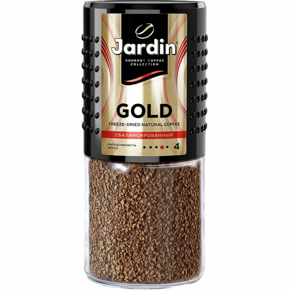 Кофе растворимый Jardin Gold 190г (стекло)