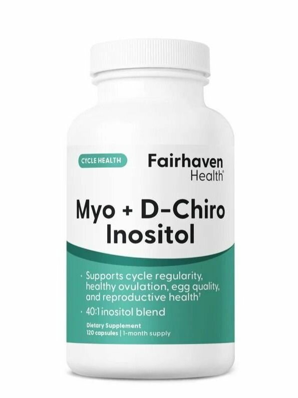 Мио- и D-хироинозитол (Myo + D-Chiro Inositol), 240 капсул