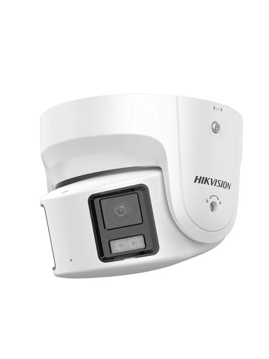 Hikvision DS-2CD3387G2P-LSU/SL 4mm 8MP панорамная красочная сетевая камера с фиксированной турелью
