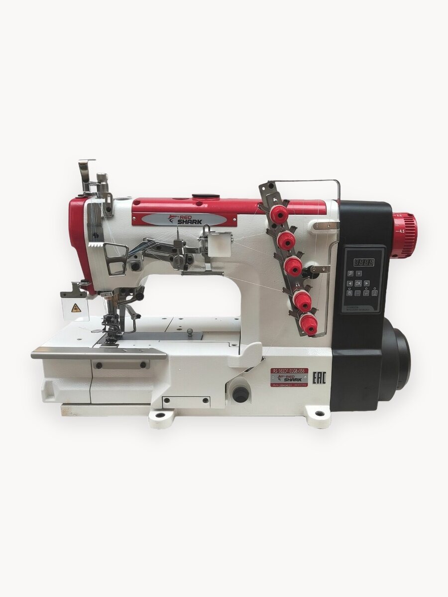 Промышленная швейная машина Red Shark RS-561DF-01GB (5,6 мм)/ Комплект голова + стол