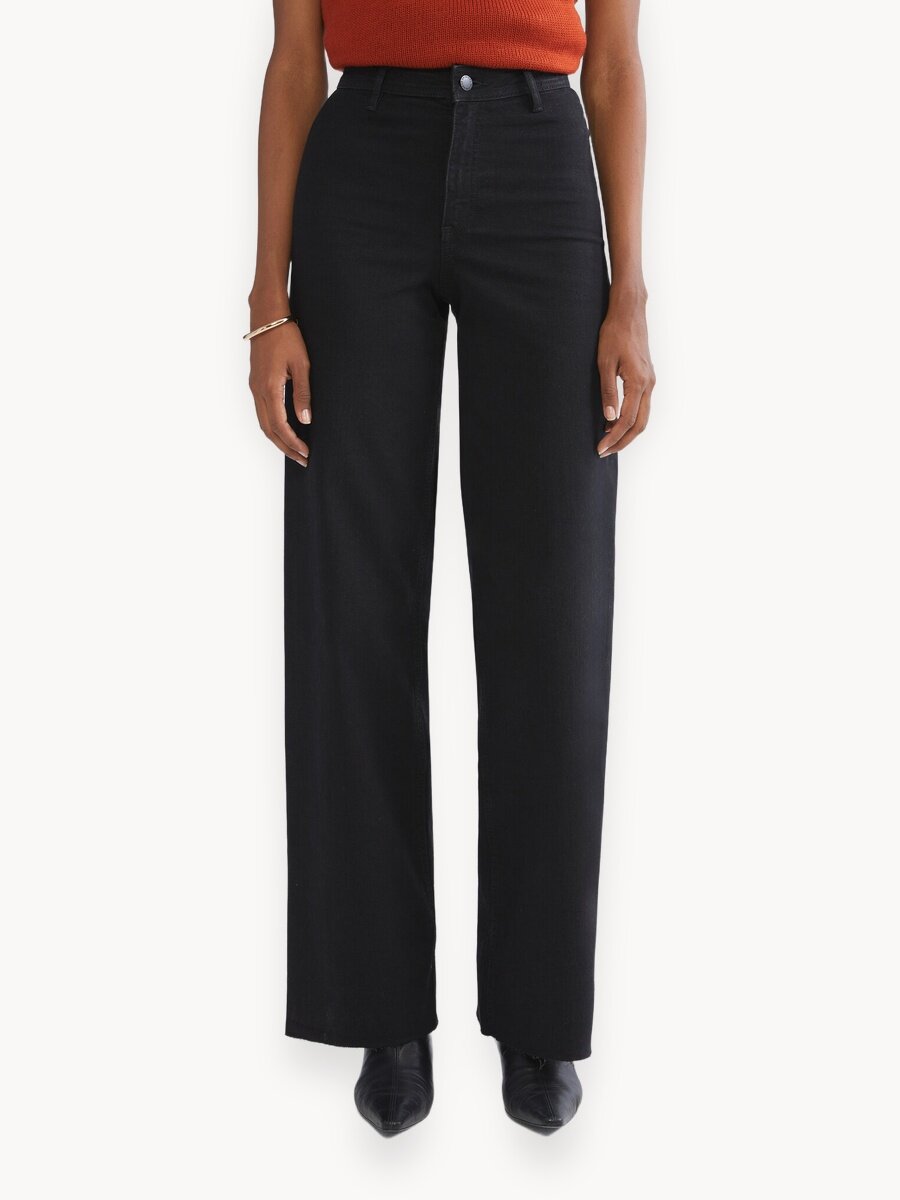 Джинсы широкие 