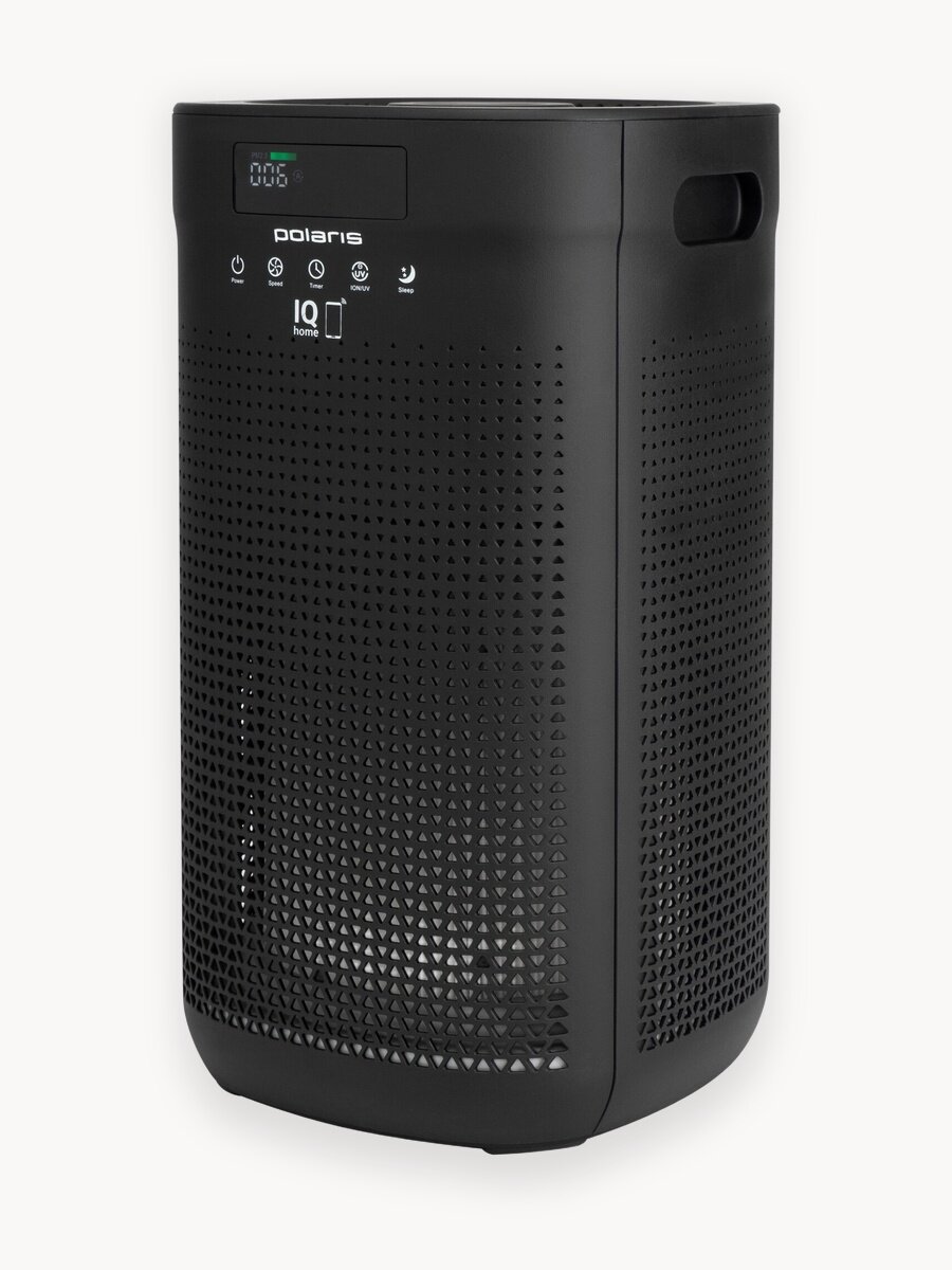 Очиститель воздуха Polaris PPA 4050 WIFI IQ Home, с ионизацией, черный