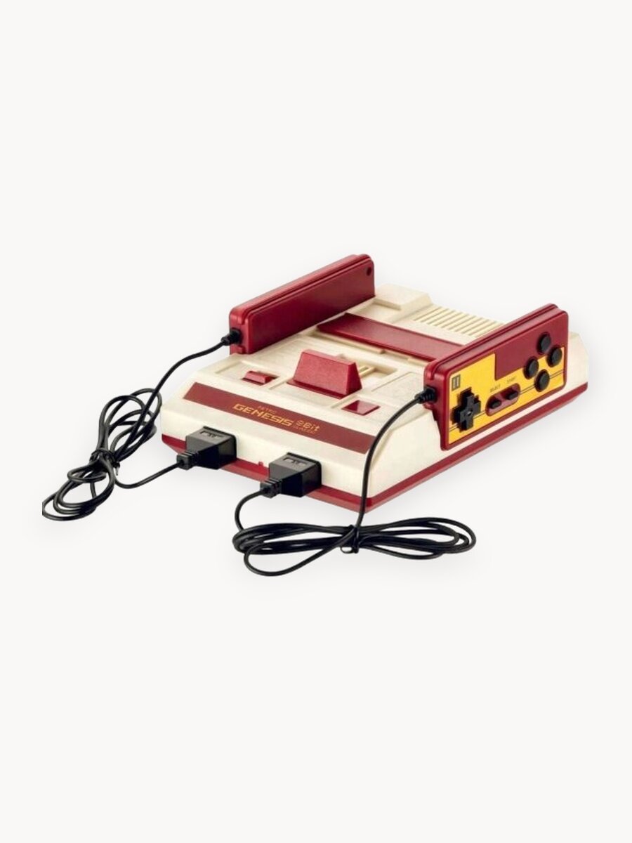 Игровая приставка Retro Genesis 8 Bit Classic + 450 игр (модель: C-56, Серия: C-50, AV кабель, 2 проводных джойстика)