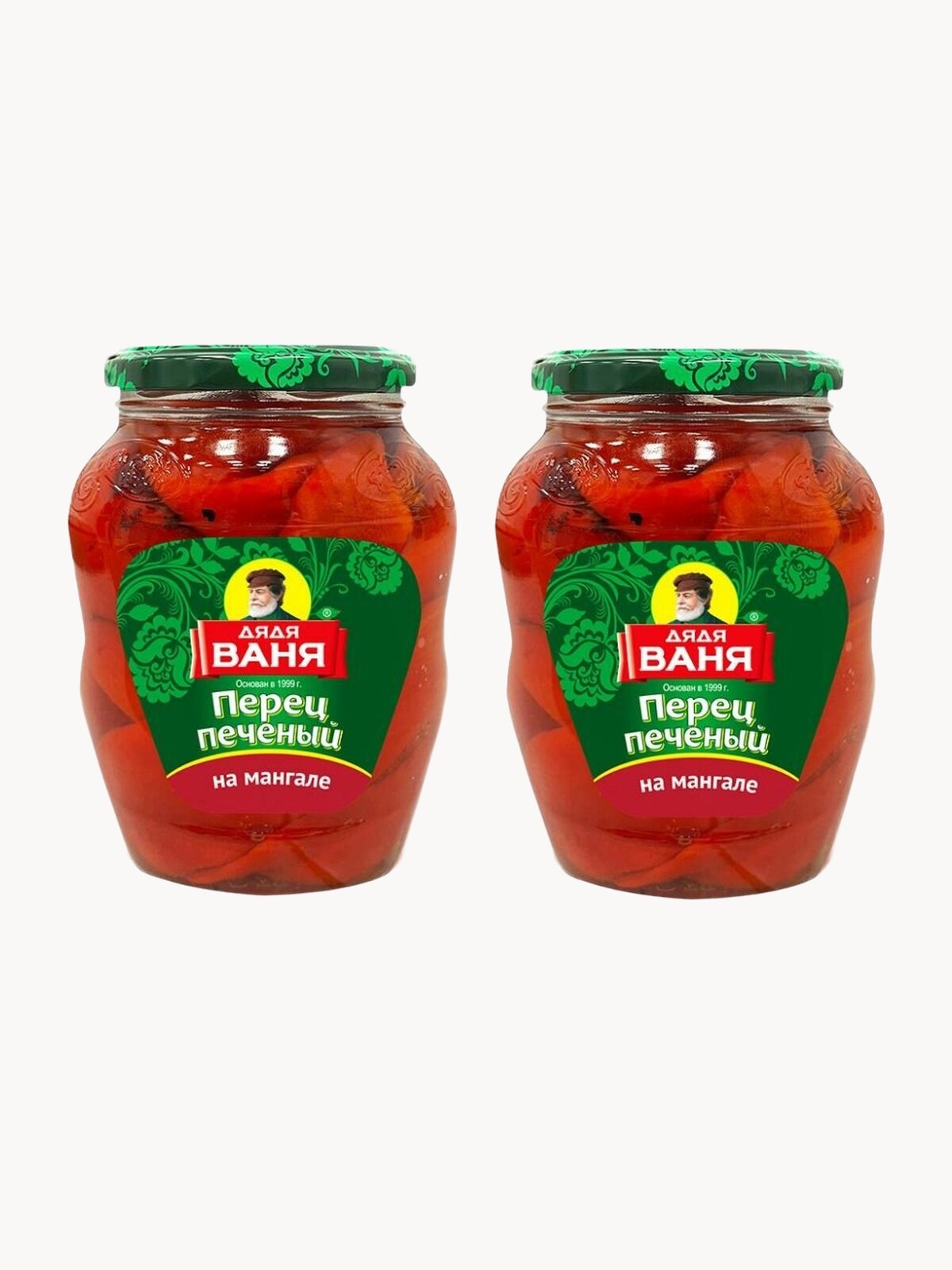 Дядя Ваня Перец печеный на мангале 680гр(Набор из 2шт)
