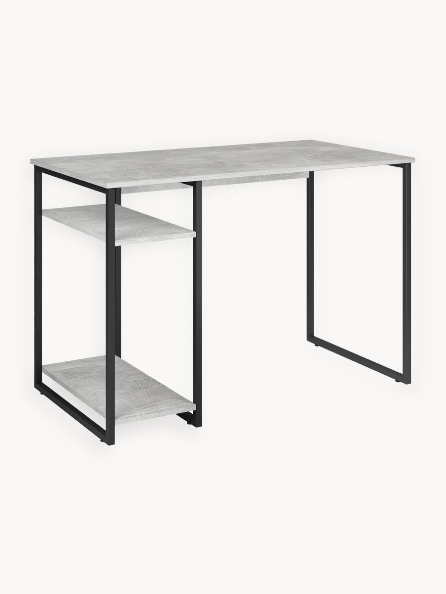 Стол письменный с полкой для ПК RIDBERG GILBERT (Rock/Black)