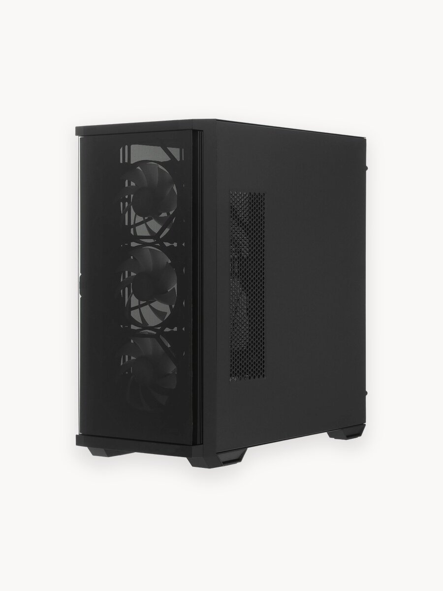 Корпус для компьютера ZALMAN Z10 DUO, черный, ATX WINDOW, Midi-Tower