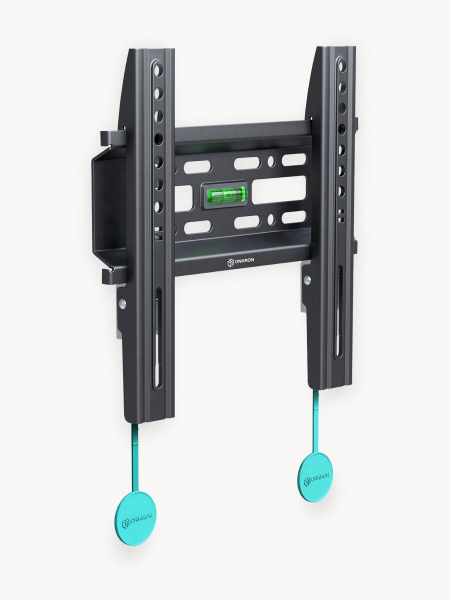 Кронштейн на стену ONKRON FM1 для телевизора 17"-43", фиксированный, до 30 кг, черный
