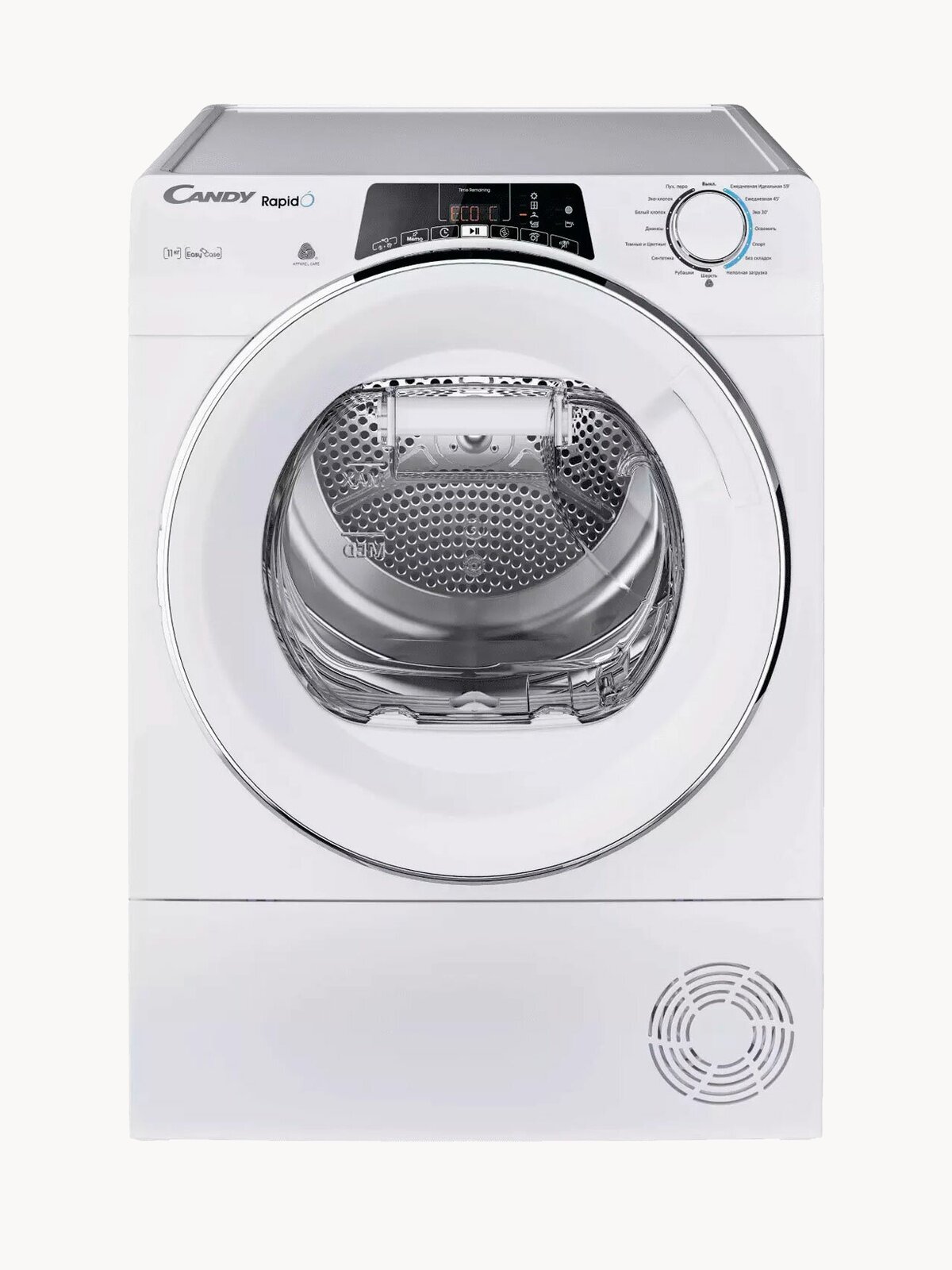 Сушильная машина CANDY ROE H11A2TCEX-07, загрузка 11кг, 7 режимов сушки